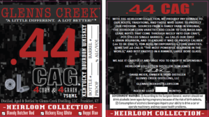 .44 CAG 7 Grain Bourbon Hand Filtered WE DON’T SHIP THIS PRODUCT ...
